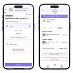 Virtual Queue Management System | Booking App